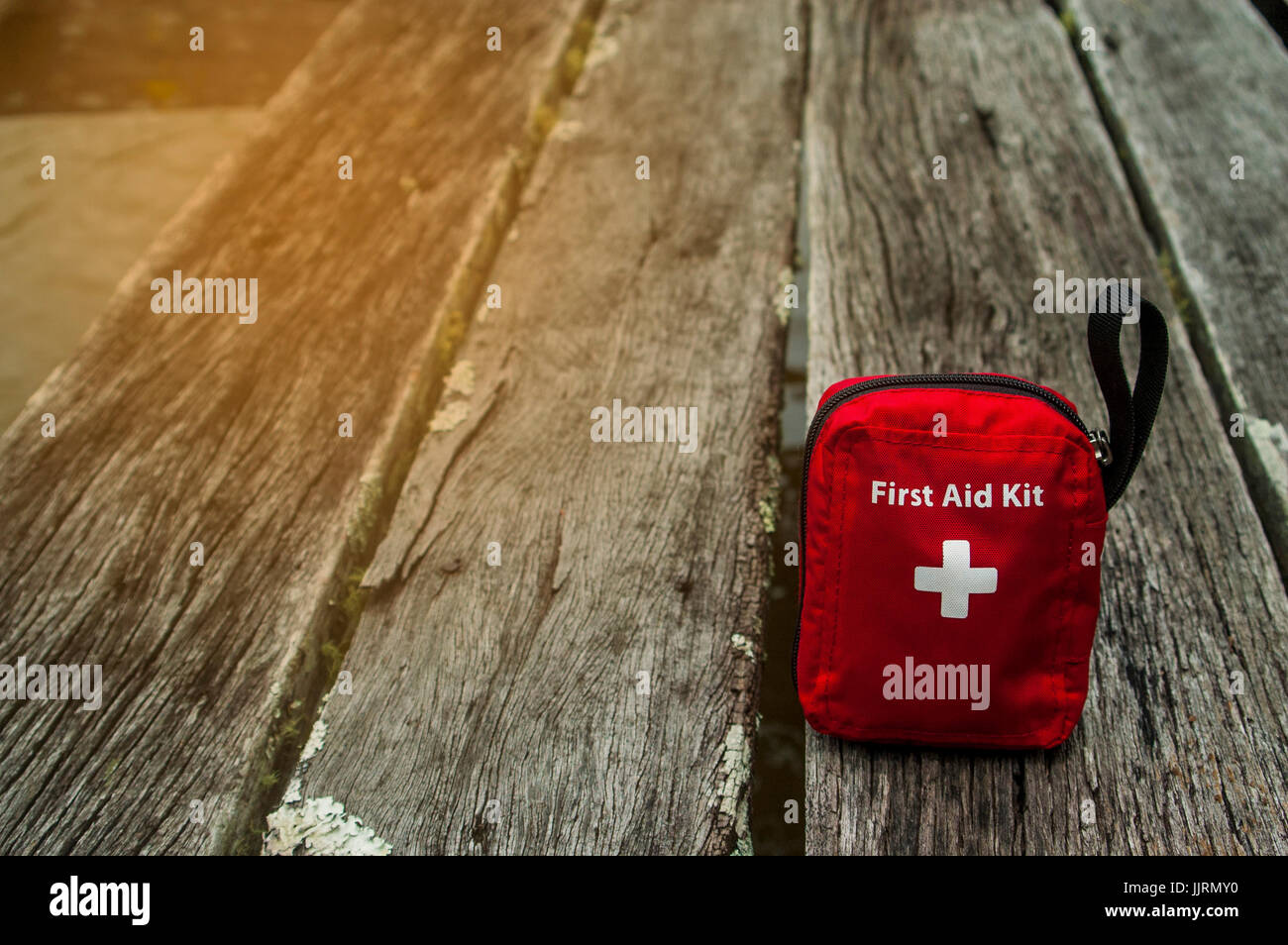 First aid kit Stock Photo - Alamy