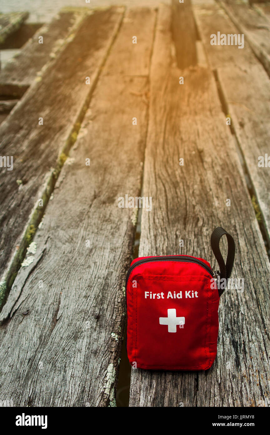 First aid kit Stock Photo - Alamy