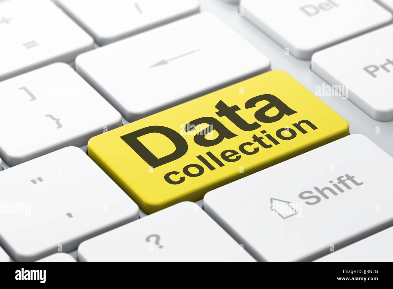 Information concept: Data Collection on computer keyboard background ...
