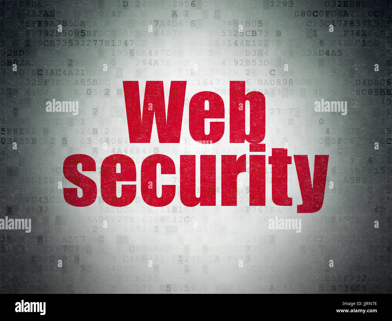 Security concept: Web Security on Digital Data Paper background Stock ...