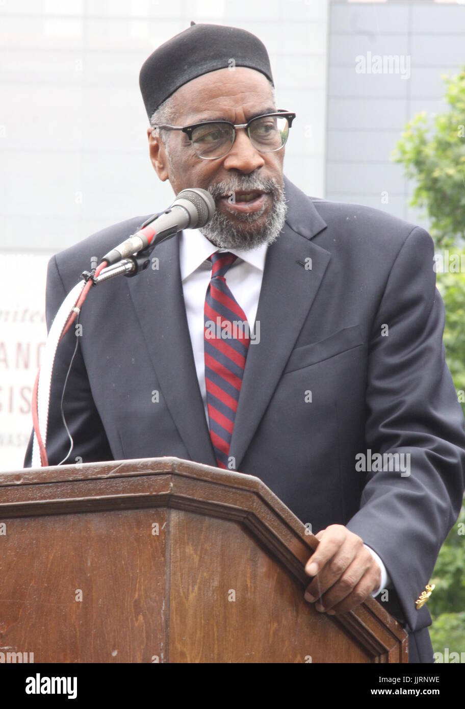 Juneteenth Parade in Philadelphia Featuring: Kenny Gamble, Fatimah ...