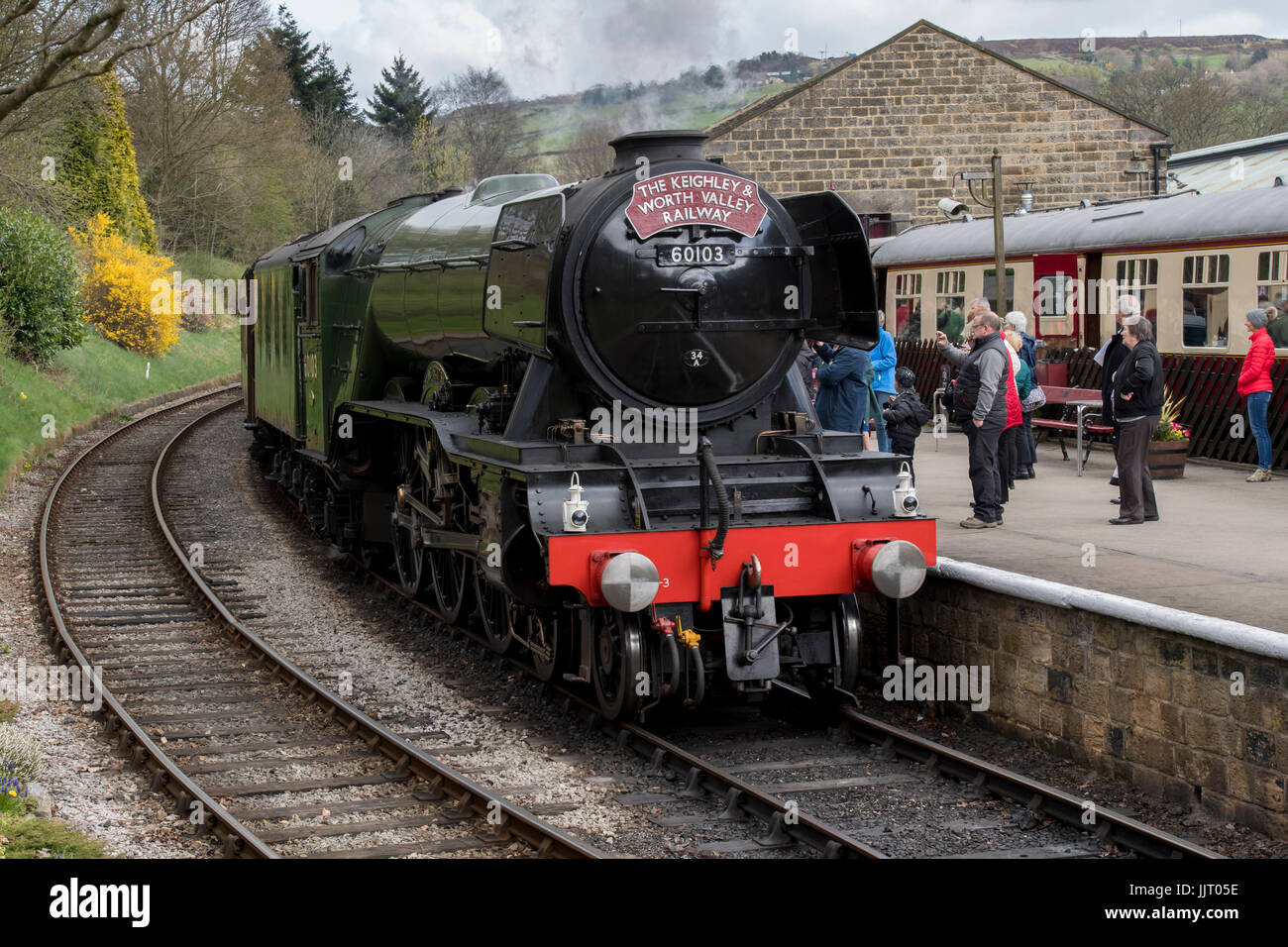 Flying scotsman headboard hi-res stock photography and images - Alamy