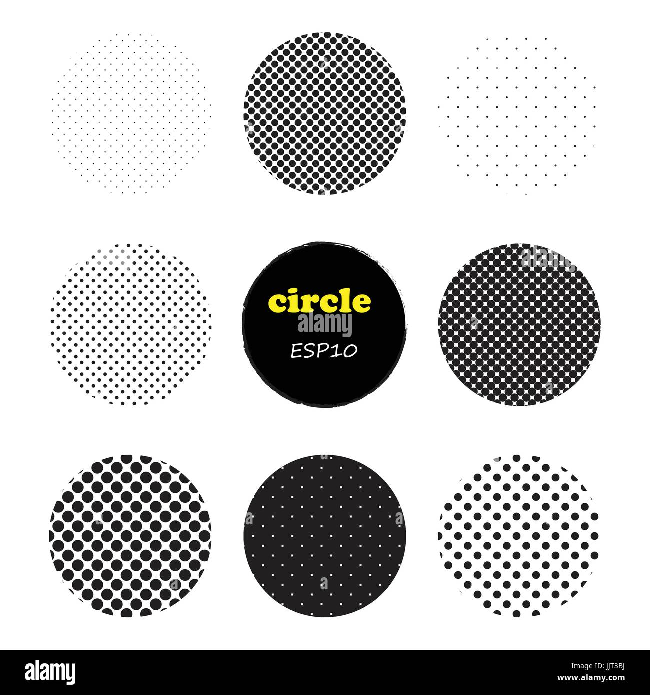 Frame circles vector vectors Cut Out Stock Images & Pictures - Alamy