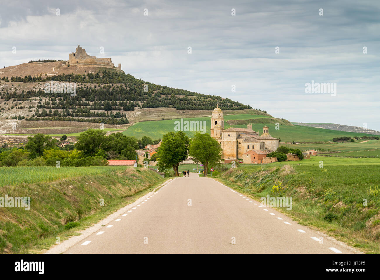 Castrojeriz, Spain, Europe. Camino de Santiago Stock Photo - Alamy