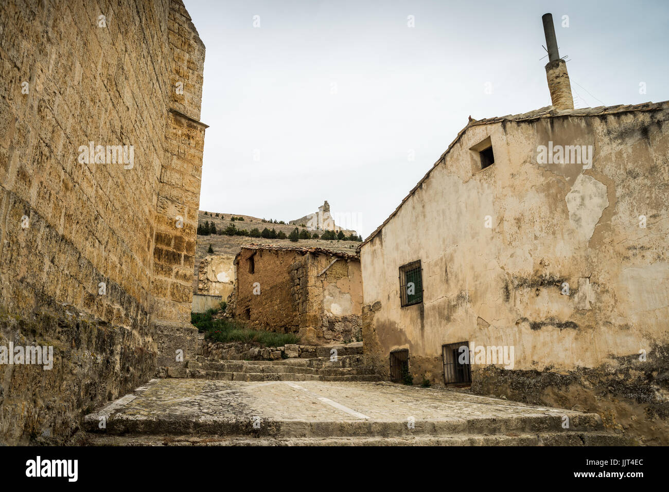 Castrojeriz, Spain, Europe. Camino de Santiago Stock Photo - Alamy