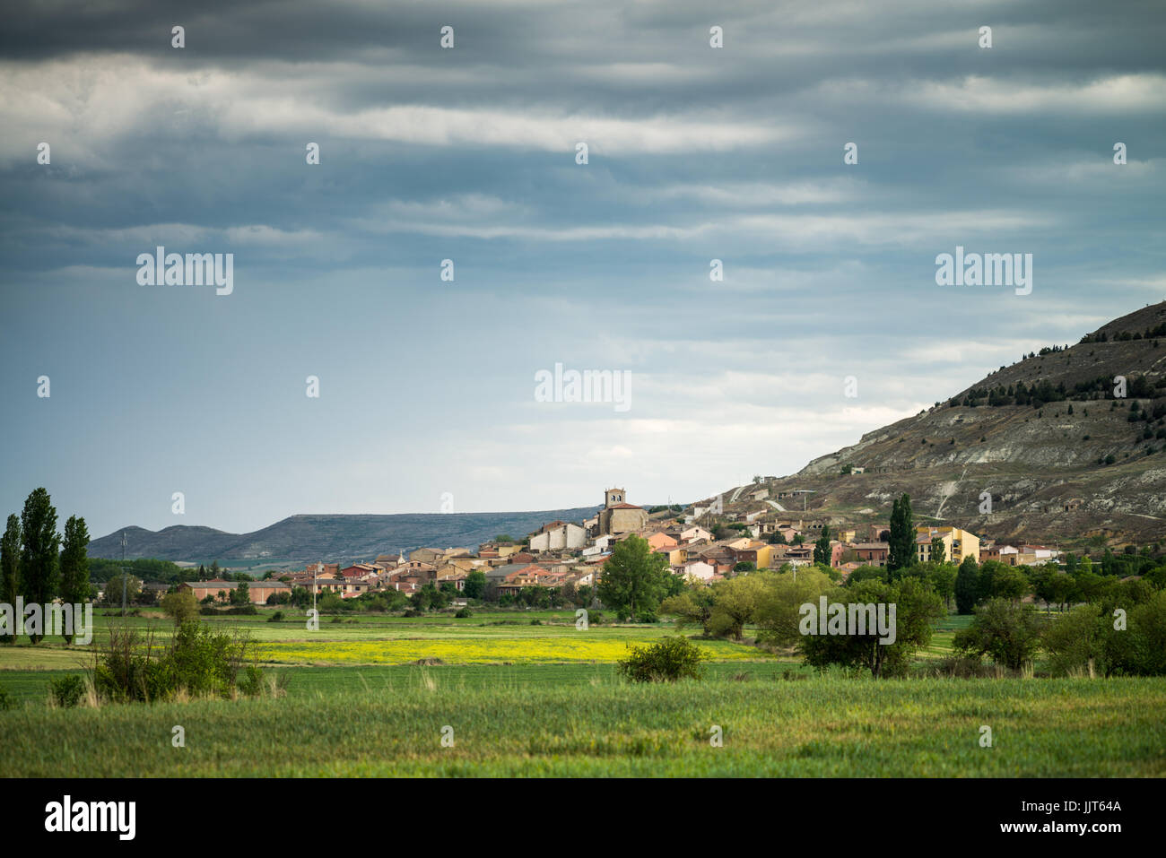 Castrojeriz, Spain, Europe. Camino de Santiago Stock Photo - Alamy