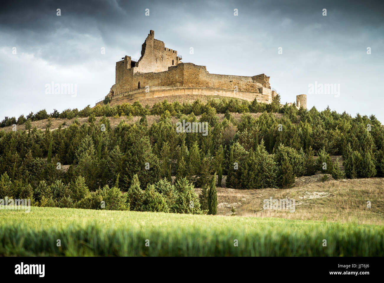 Castrojeriz, Spain, Europe. Camino de Santiago Stock Photo - Alamy