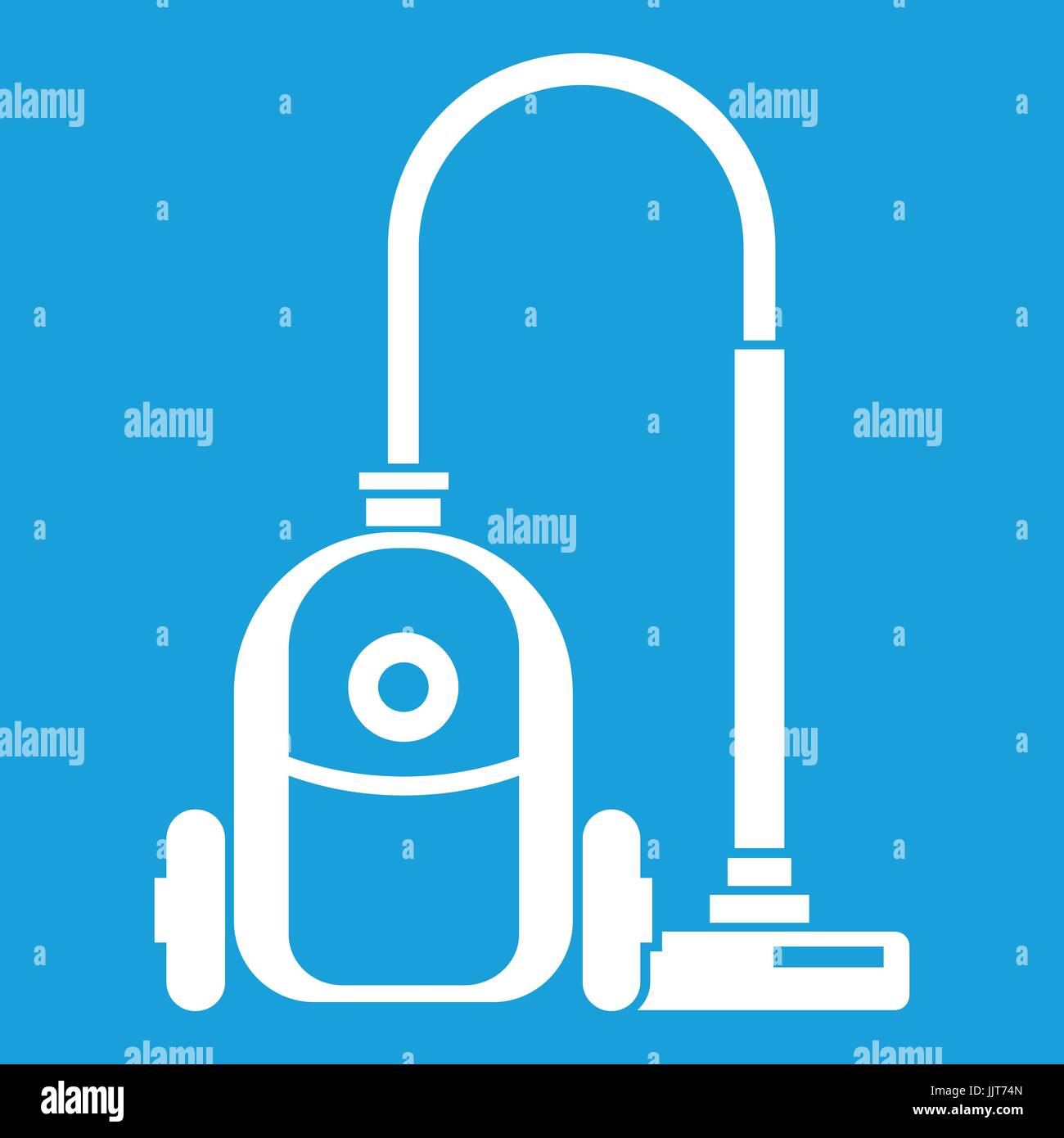 Vacuum cleaner icon white Stock Vector Image & Art - Alamy