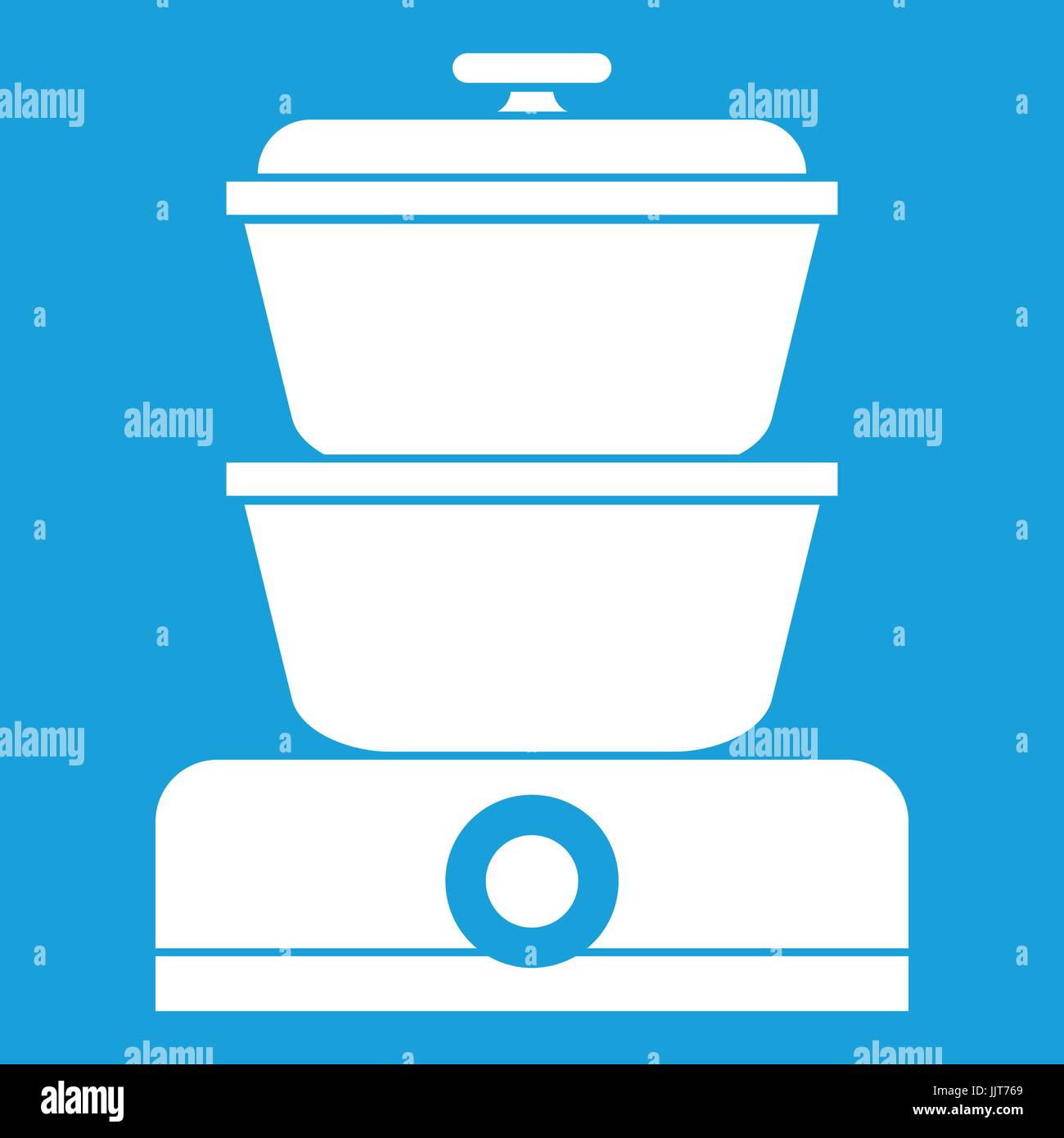 Steamer icon white Stock Vector Image & Art - Alamy