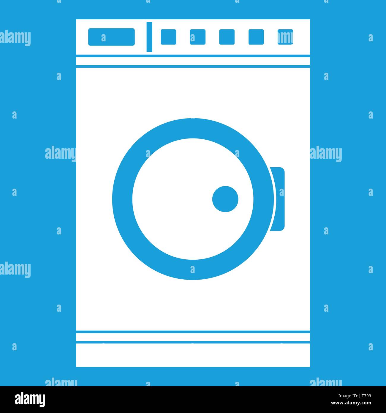 Washing machine icon white Stock Vector Image & Art - Alamy