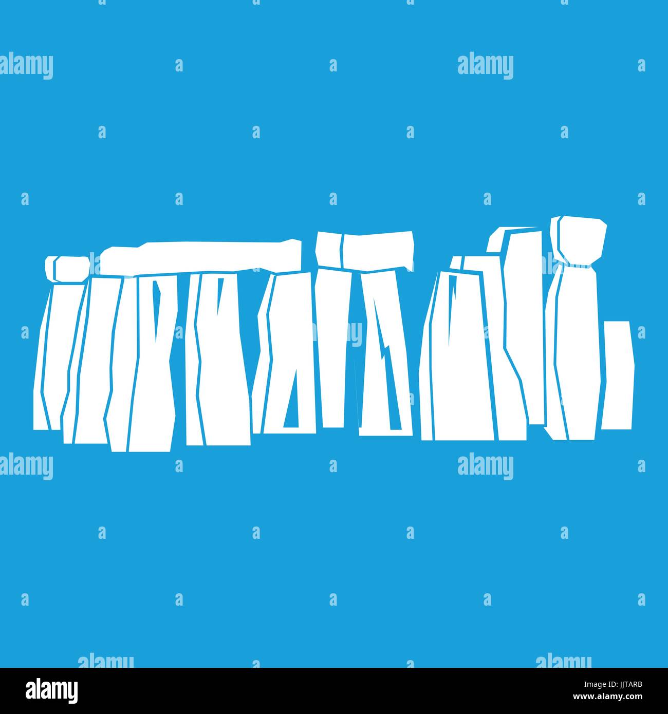 Stonehenge icon white Stock Vector Image & Art - Alamy