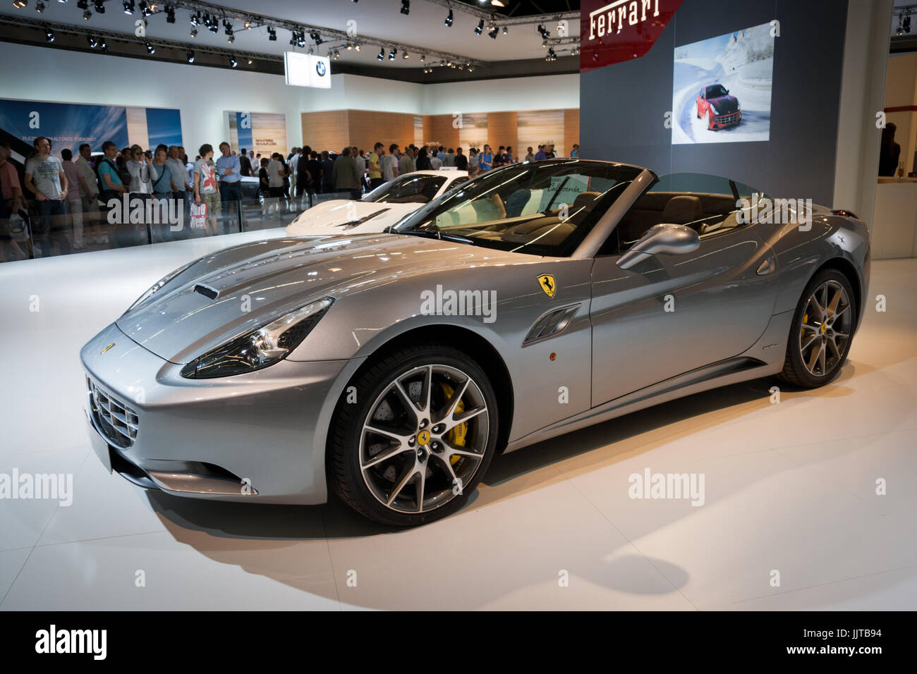 AMSTERDAM - APR 22, 2011: Ferrari California sports car at the AutoRAI ...