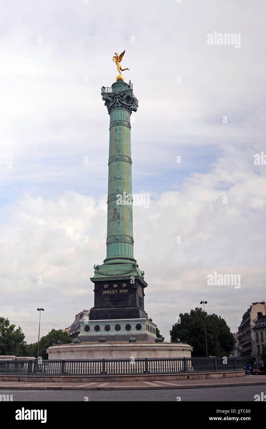 Bastille monument hi-res stock photography and images - Alamy