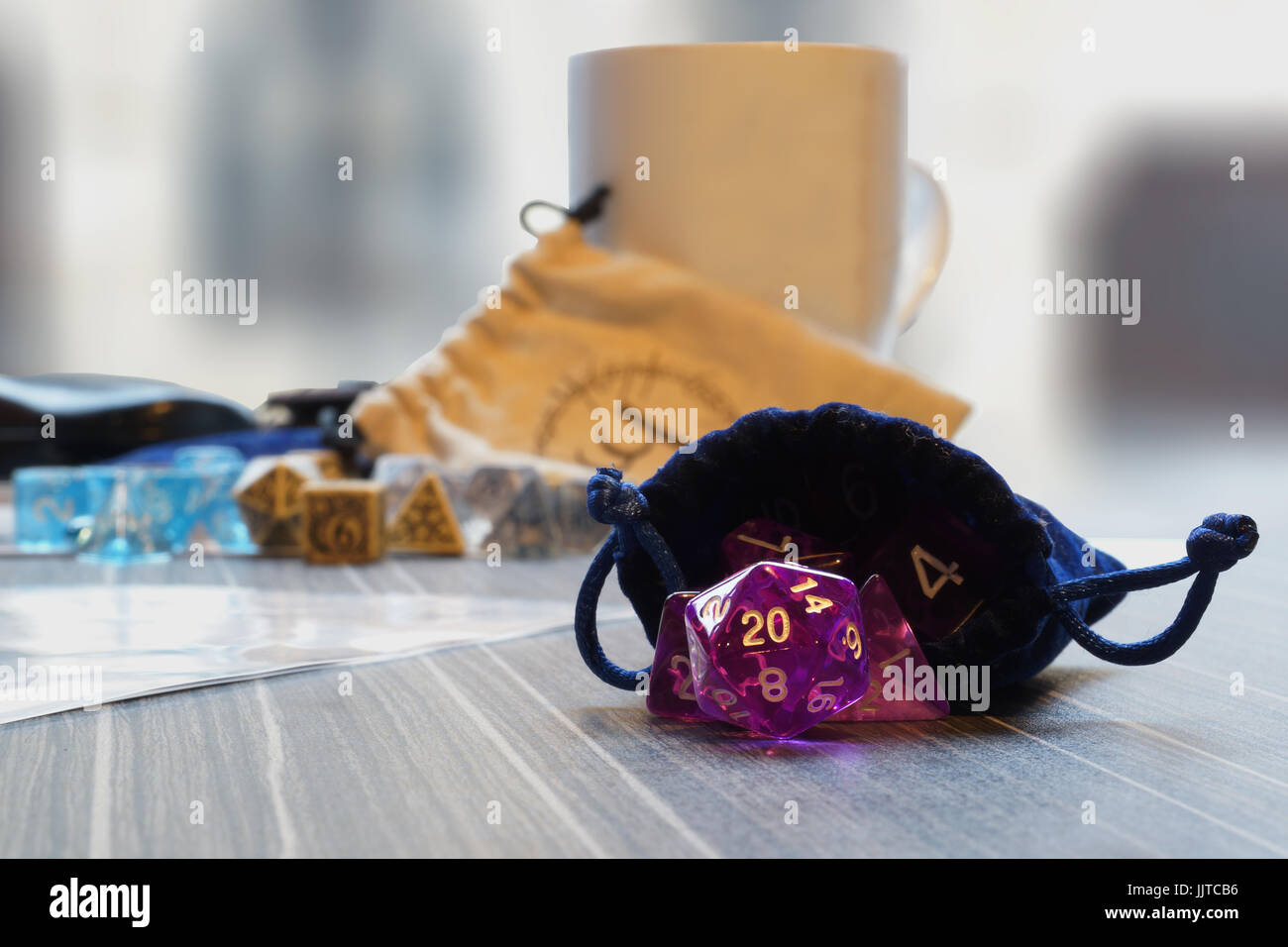 Rpg dice hi-res stock photography and images - Alamy