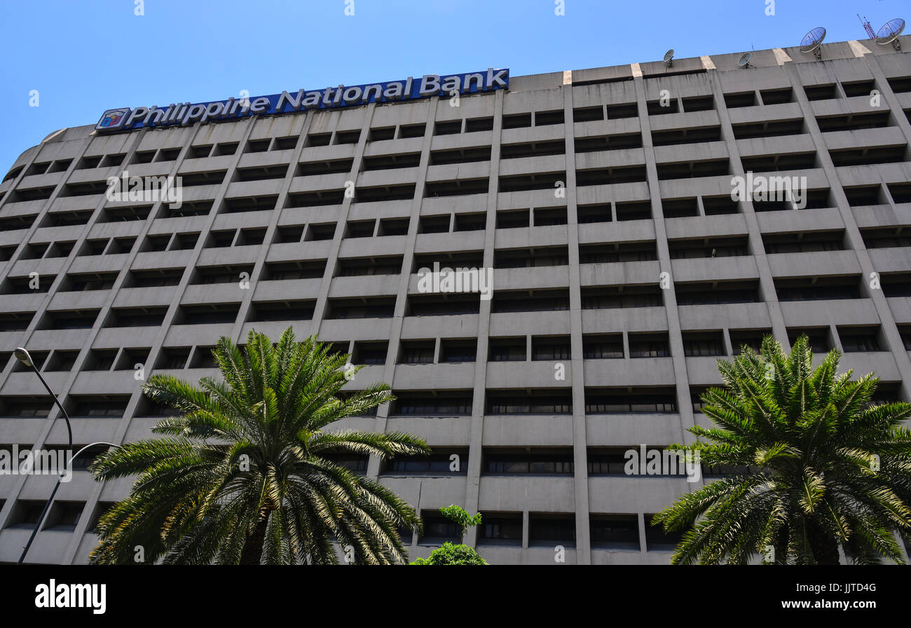 Manila, Philippines - Apr 14, 2017. Office building located at ...