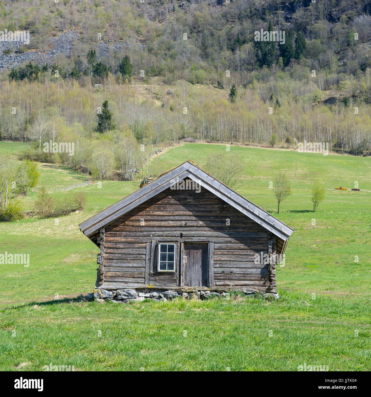 traditional house, olden, norway Stock Photo - Alamy