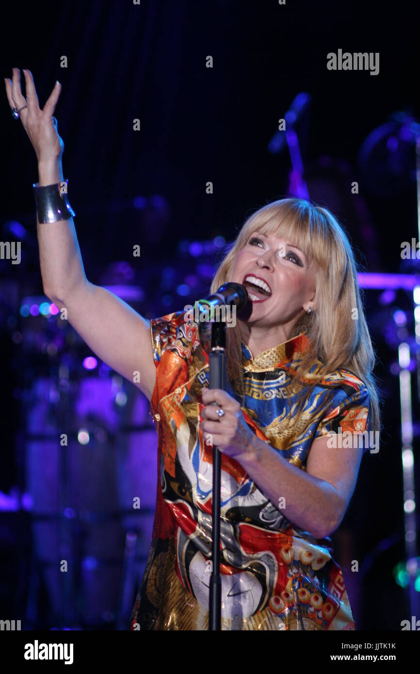 Toyah, Here and Now Cruise 2013 on P&O MS Oceana Stock Photo - Alamy