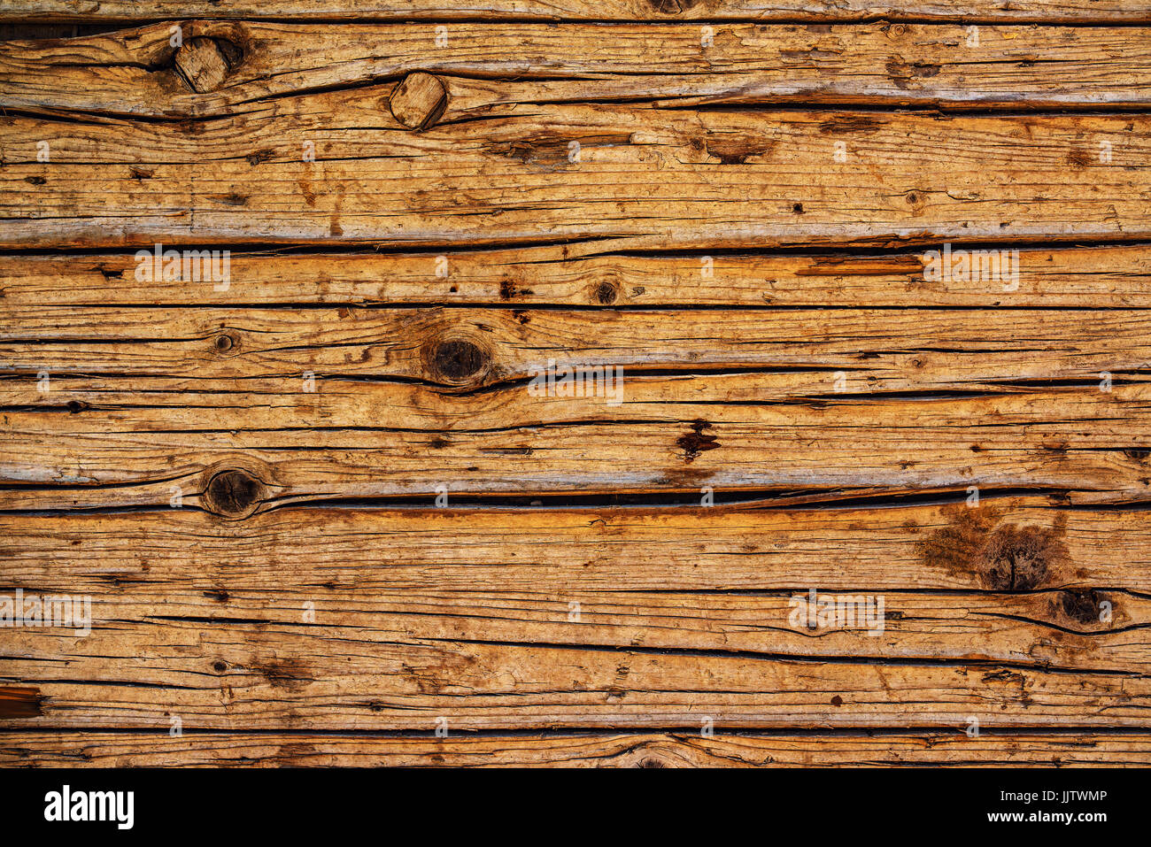 Weather worn wood texture, surface of old weathered wooden planks as ...