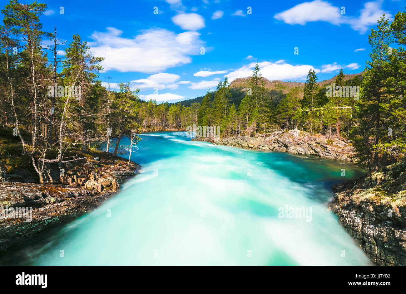 Aerial view glacial mountain hi-res stock photography and images - Alamy