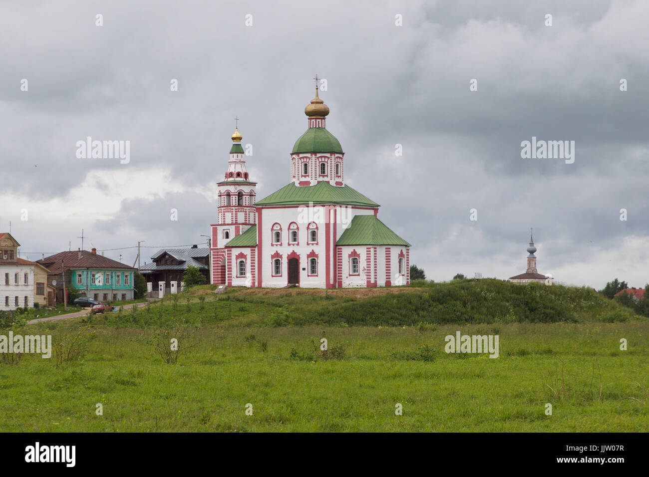 Ancient Orthodox Church, Suzdal, architecture, Russian culture Stock ...