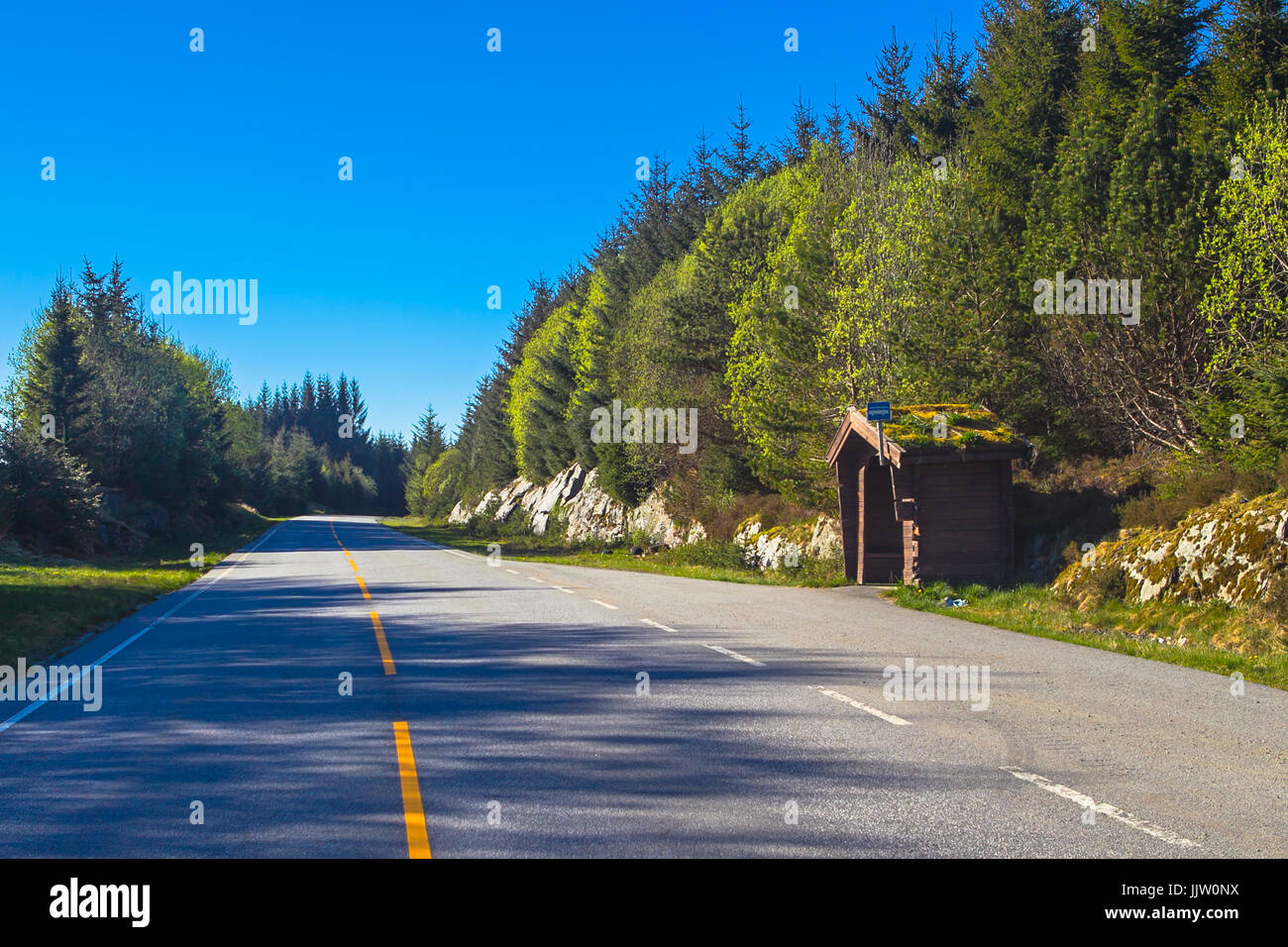 Norwegian road sign hi-res stock photography and images - Alamy
