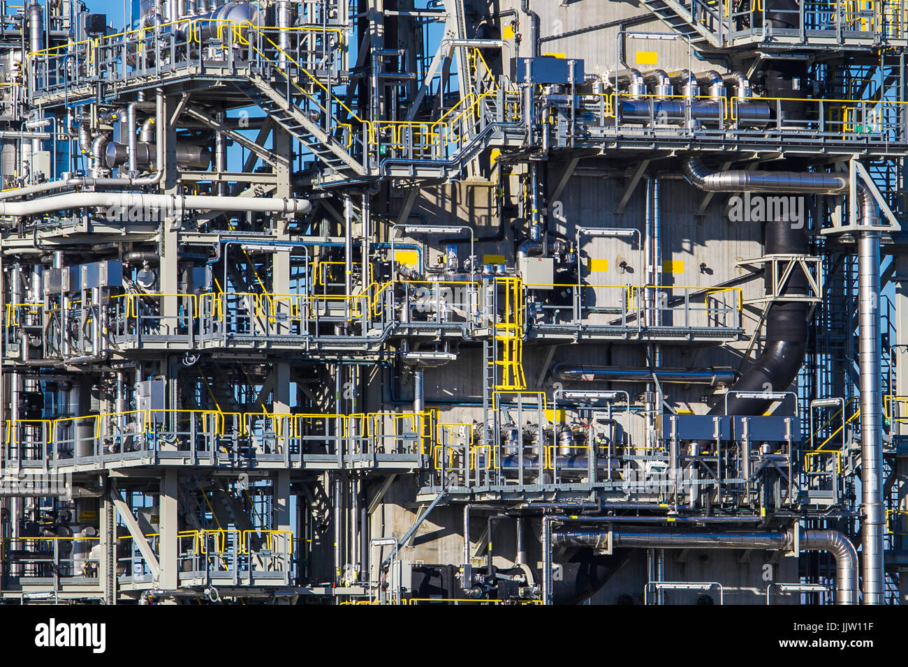 Oil refinery. Mongstad, Norway Stock Photo - Alamy
