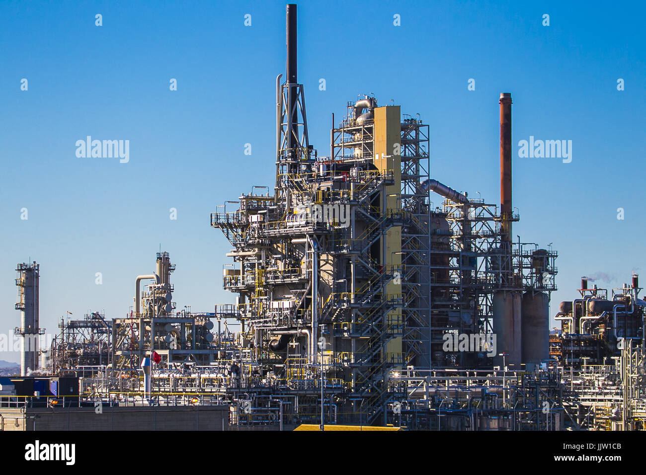 Oil refinery. Mongstad, Norway Stock Photo - Alamy