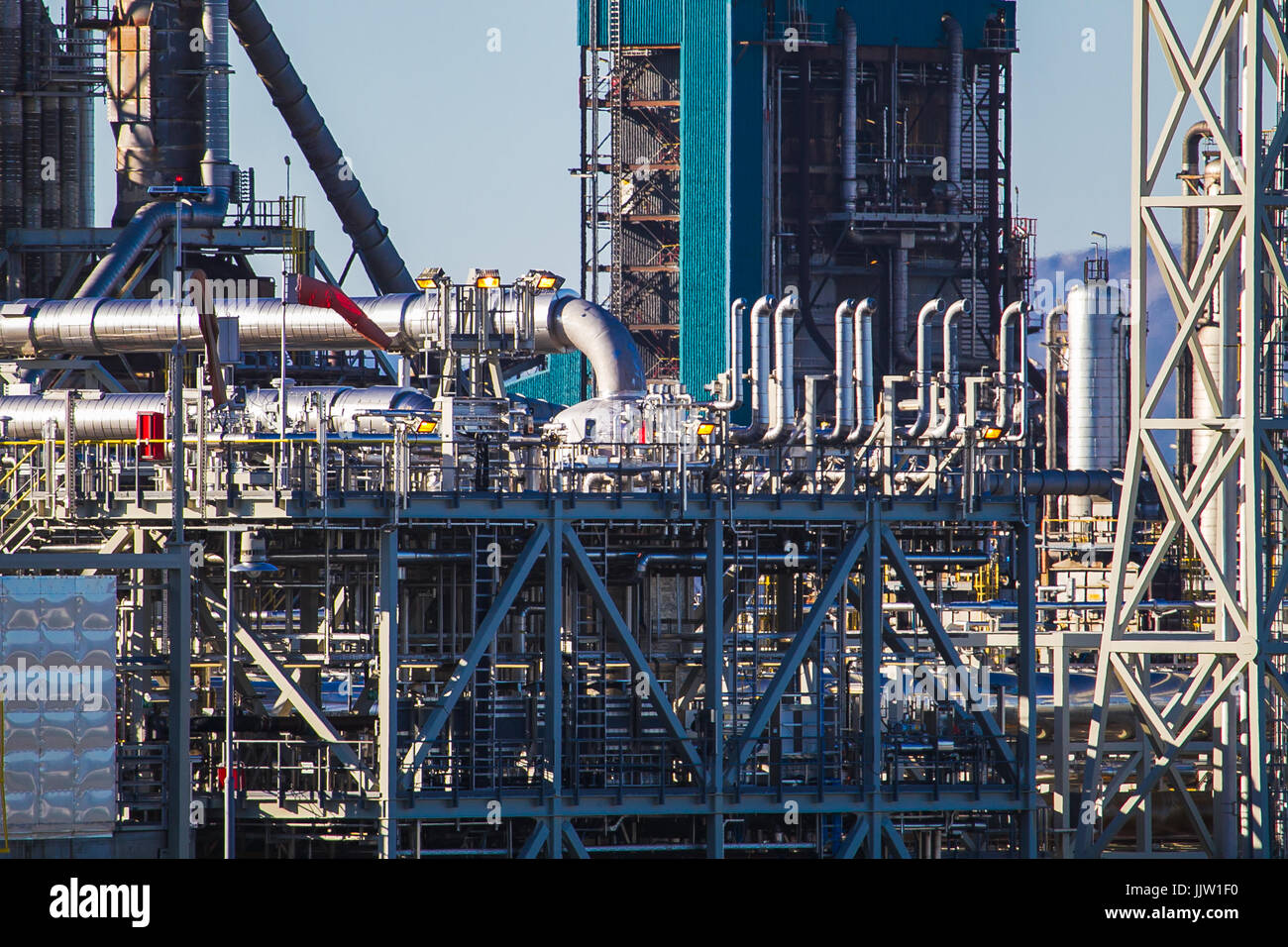 Oil refinery. Mongstad, Norway Stock Photo - Alamy