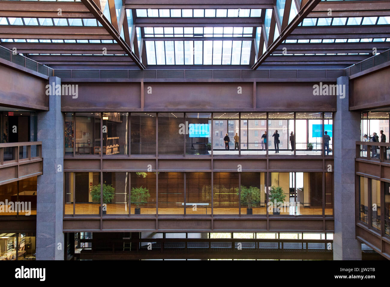 Kevin Roche The Ford Foundation High Resolution Stock Photography and ...