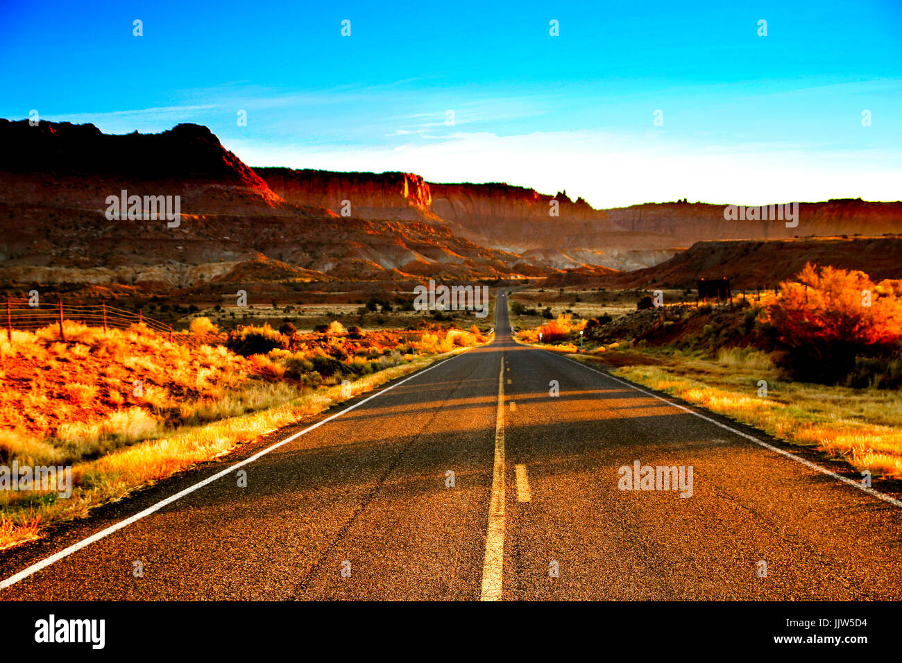 The road less travelled Stock Photo - Alamy
