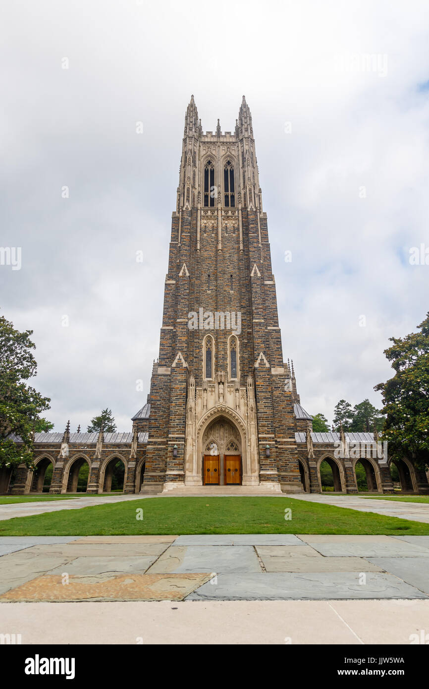 Duke university chapel tower hi-res stock photography and images - Alamy