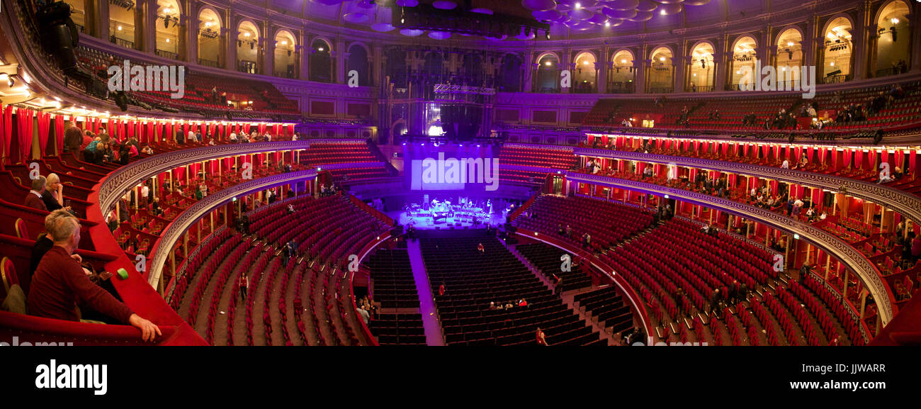 Royal albert hall inside hi-res stock photography and images - Alamy