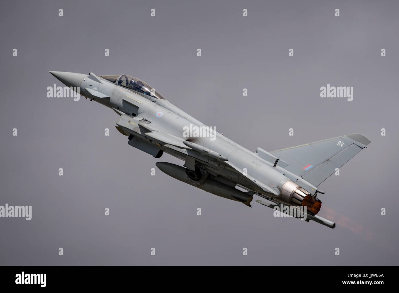 RAF Typhoon FGR4 display at RIAT 2017 Stock Photo - Alamy