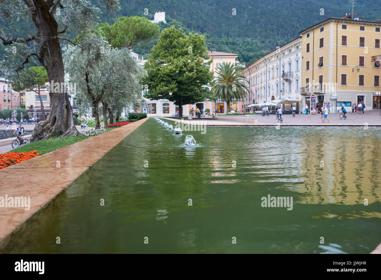 Riva del garda water feature hi-res stock photography and images - Alamy