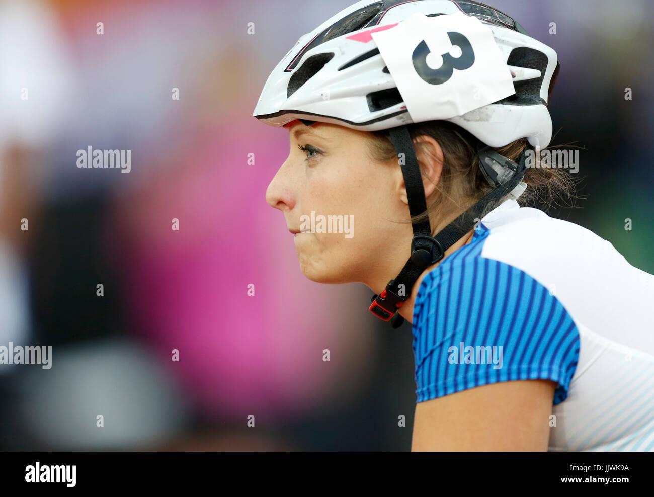 Great Britain's Carly Tait prior to the Women's 400m T34 Final during ...
