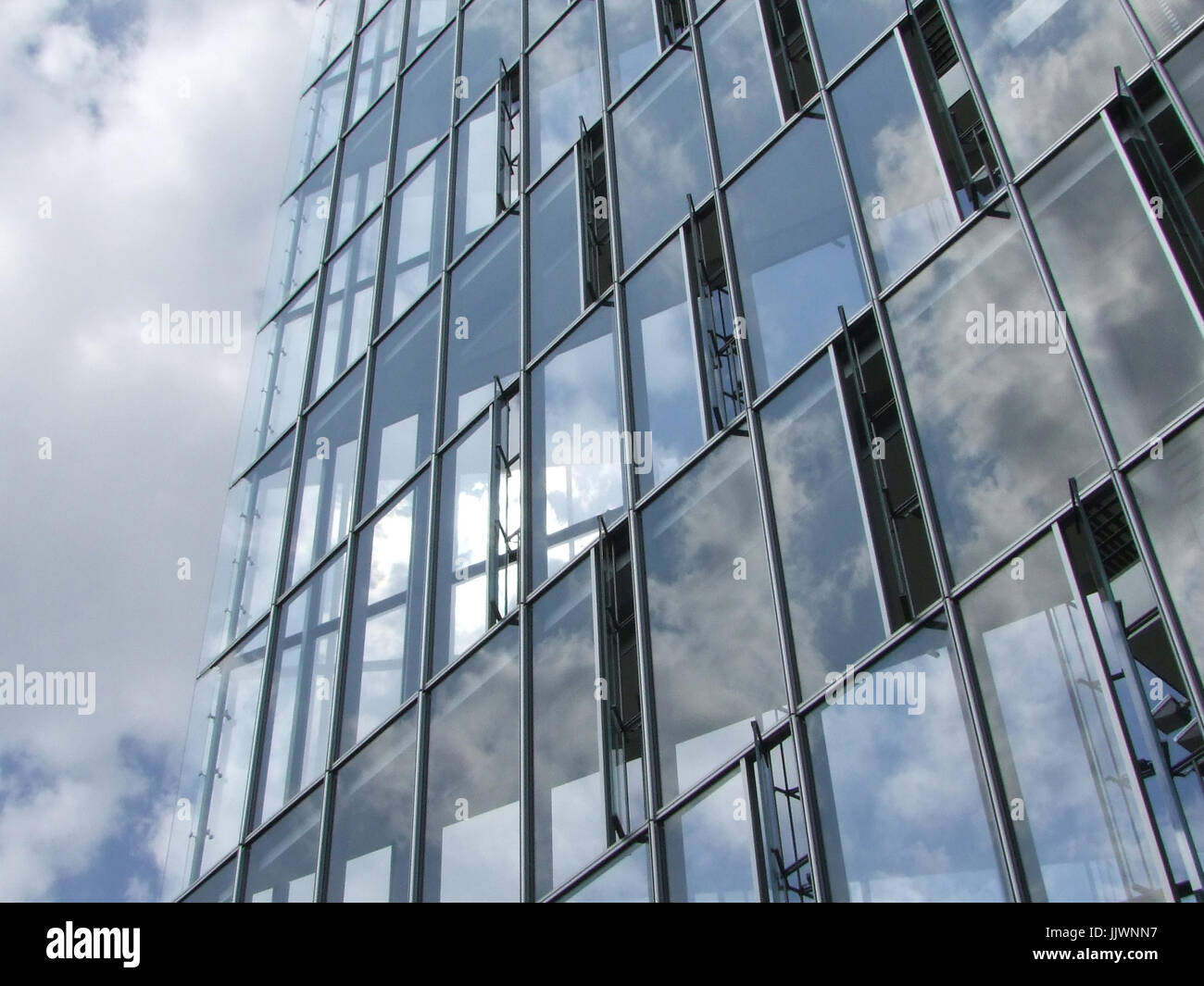 Modern architecture with glass windows Stock Photo - Alamy