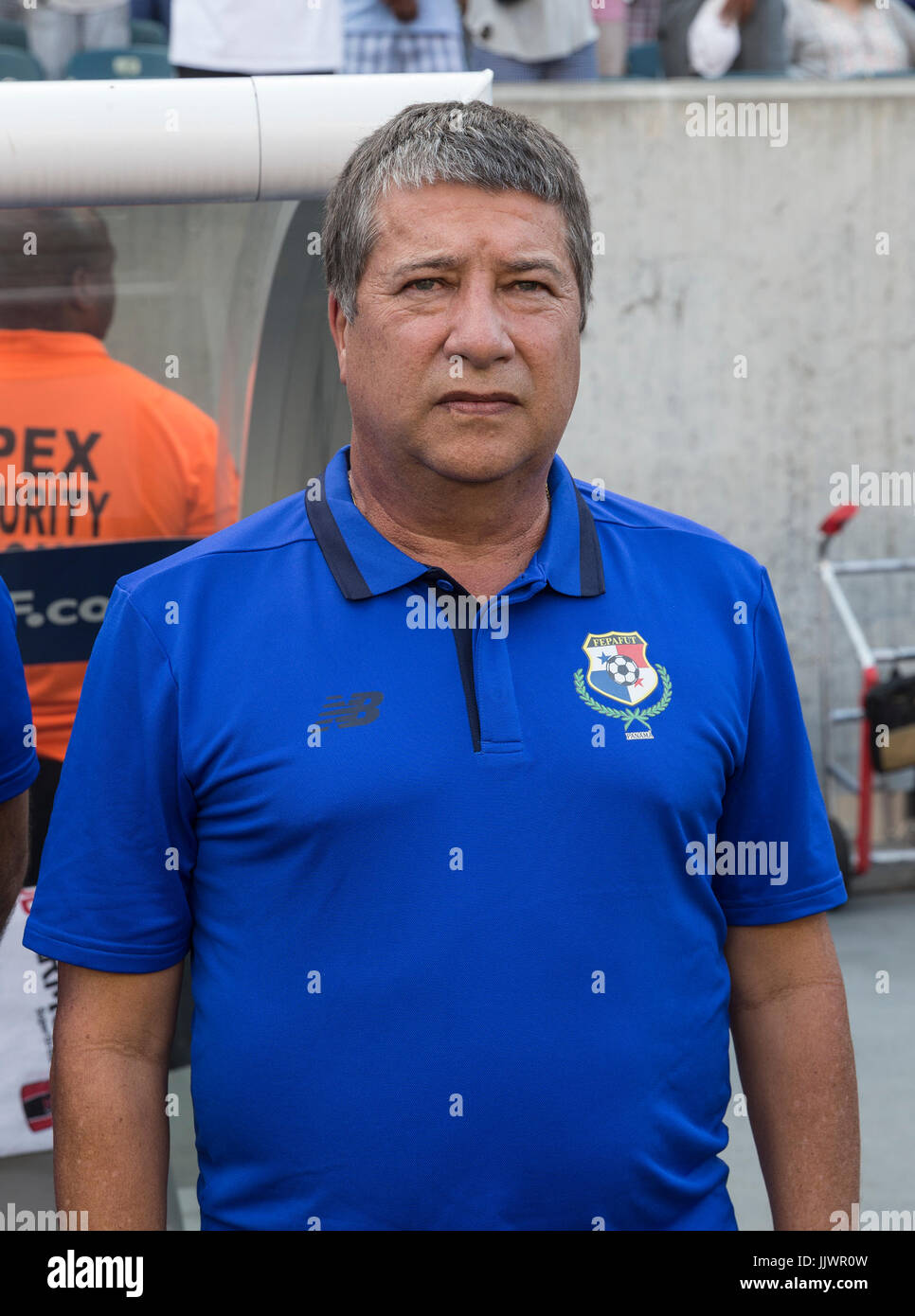Philadelphia, United States. 19th July, 2017. Hernan Gomez coach of ...