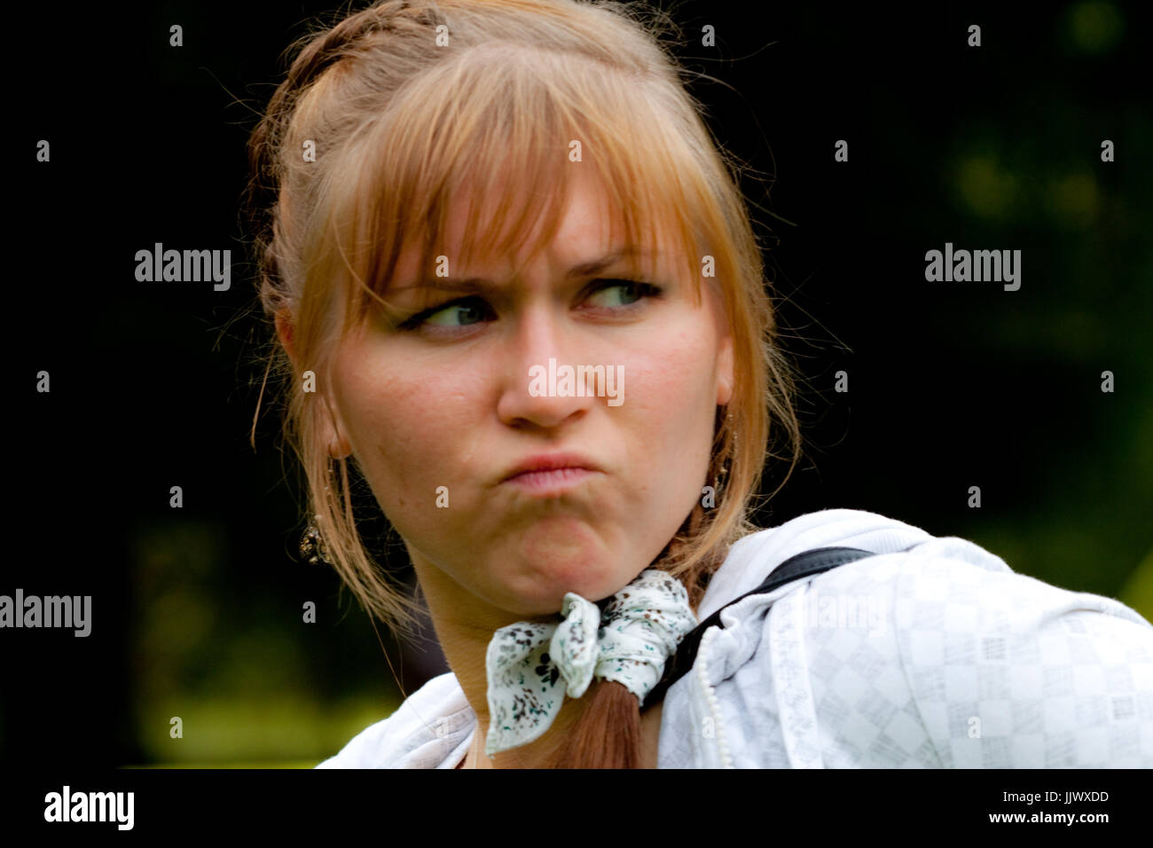 Staring seriously hi-res stock photography and images - Alamy