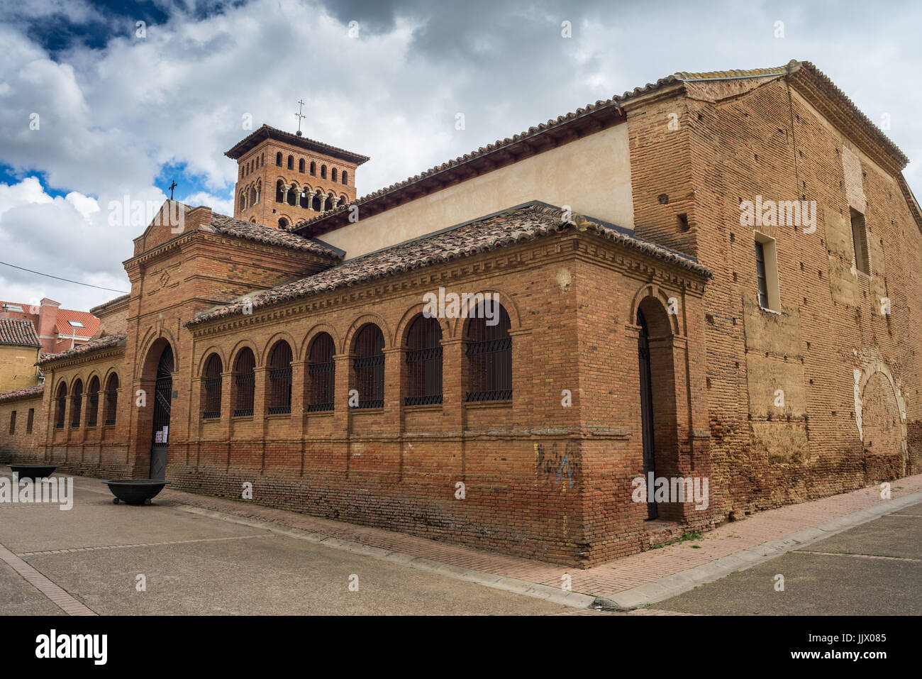 Street of the Sahagun, Spain. Camino de Santiago. Camino de Santiago ...