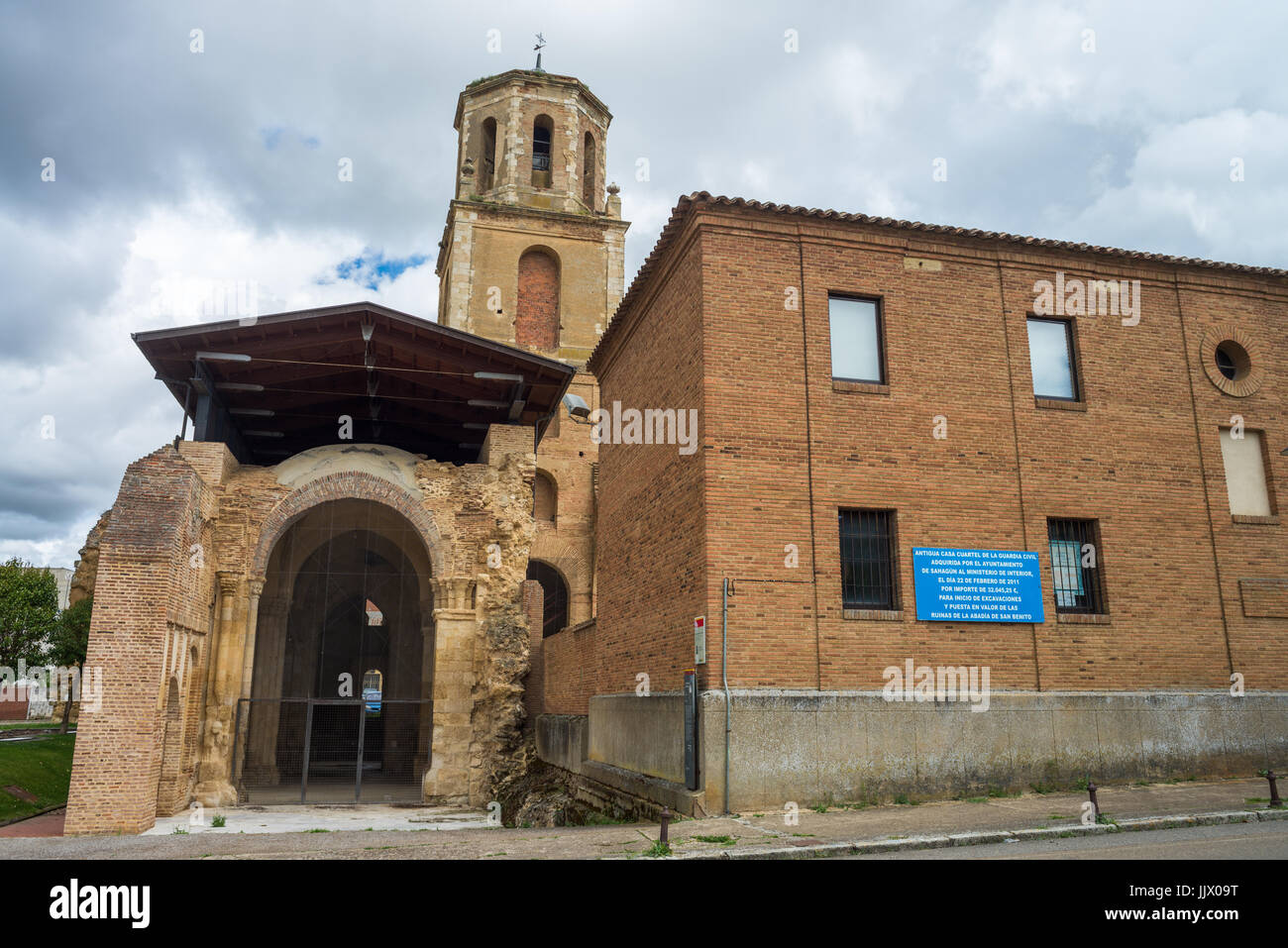 Street of the Sahagun, Spain. Camino de Santiago. Camino de Santiago ...