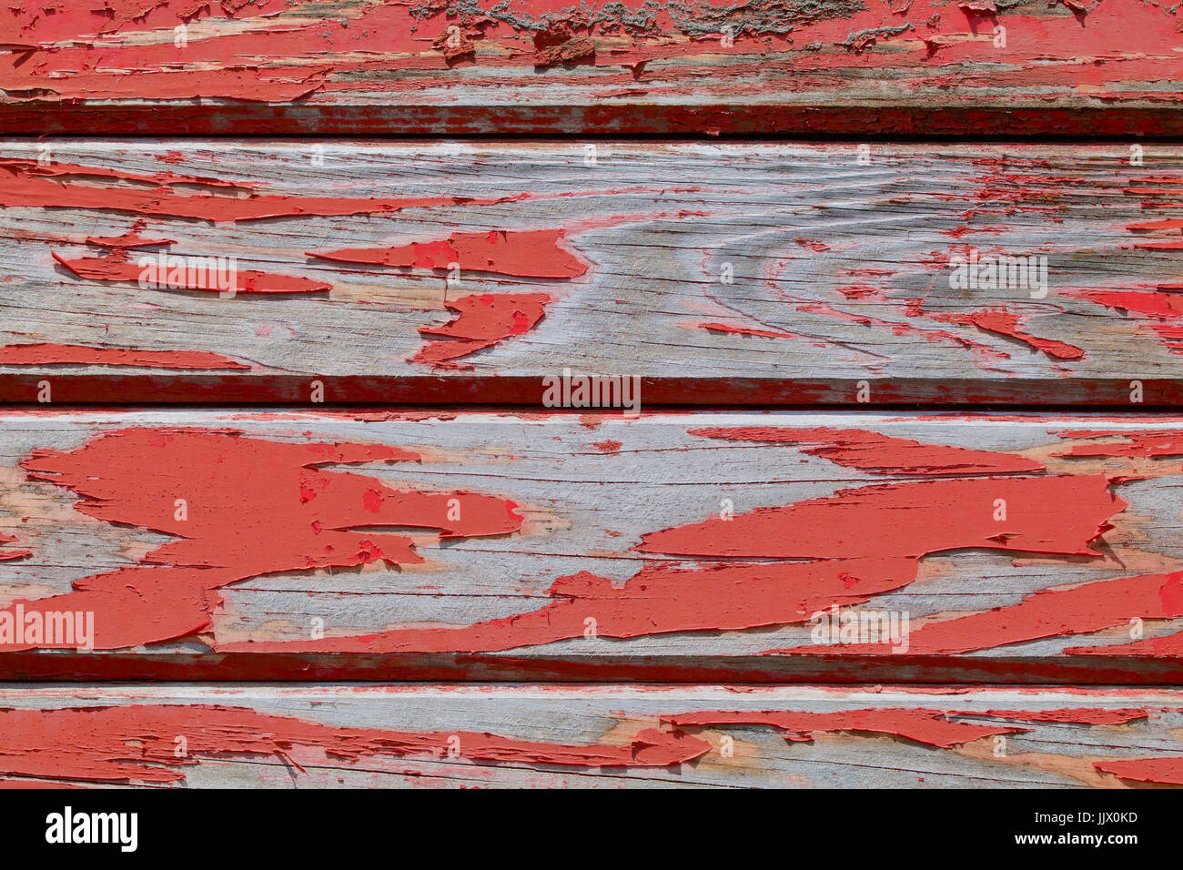 Red Weathered Wood Stock Photo - Alamy