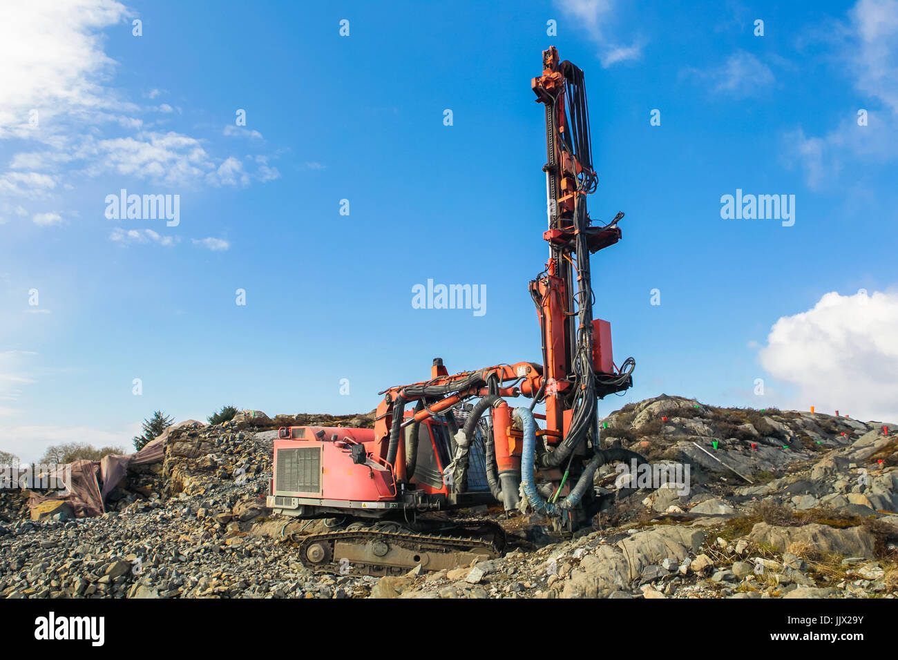 Drilling and blasting hi-res stock photography and images - Alamy
