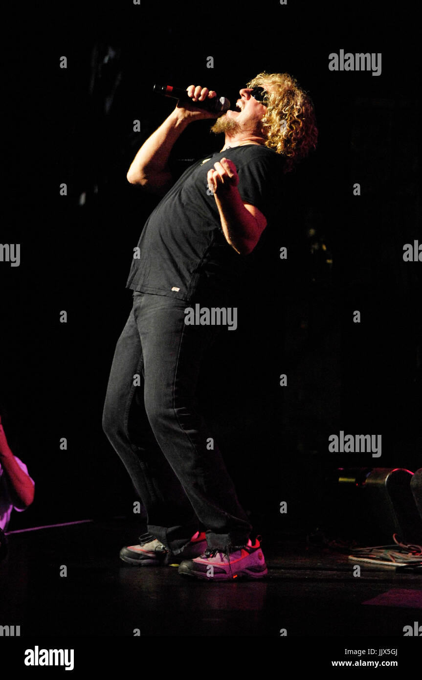 Sammy Hagar Chickenfoot performs Gibson Amphitheatre Los Angeles Stock ...