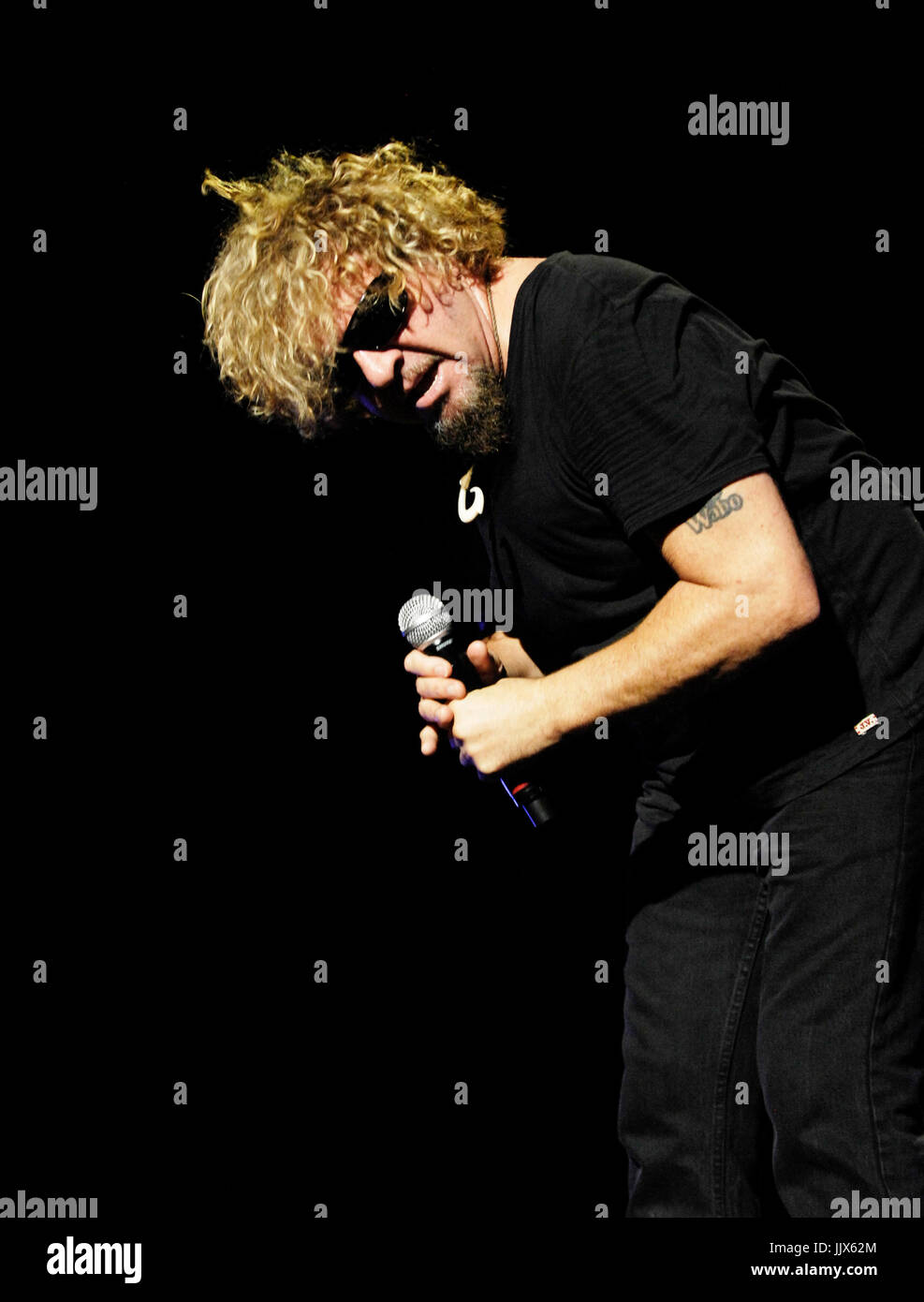 Sammy Hagar Chickenfoot performs Gibson Amphitheatre Los Angeles Stock ...