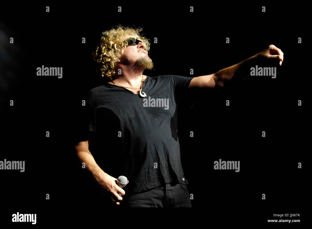 Sammy Hagar Chickenfoot performs Gibson Amphitheatre Los Angeles Stock ...