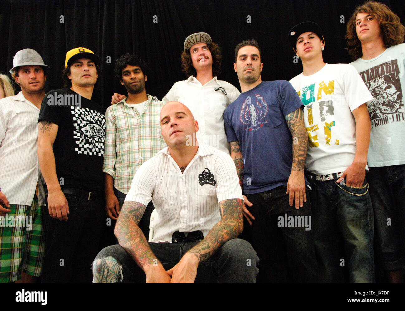 Radio personality Kat Corbett poses Pricks portrait 2007 KROQ LA ...