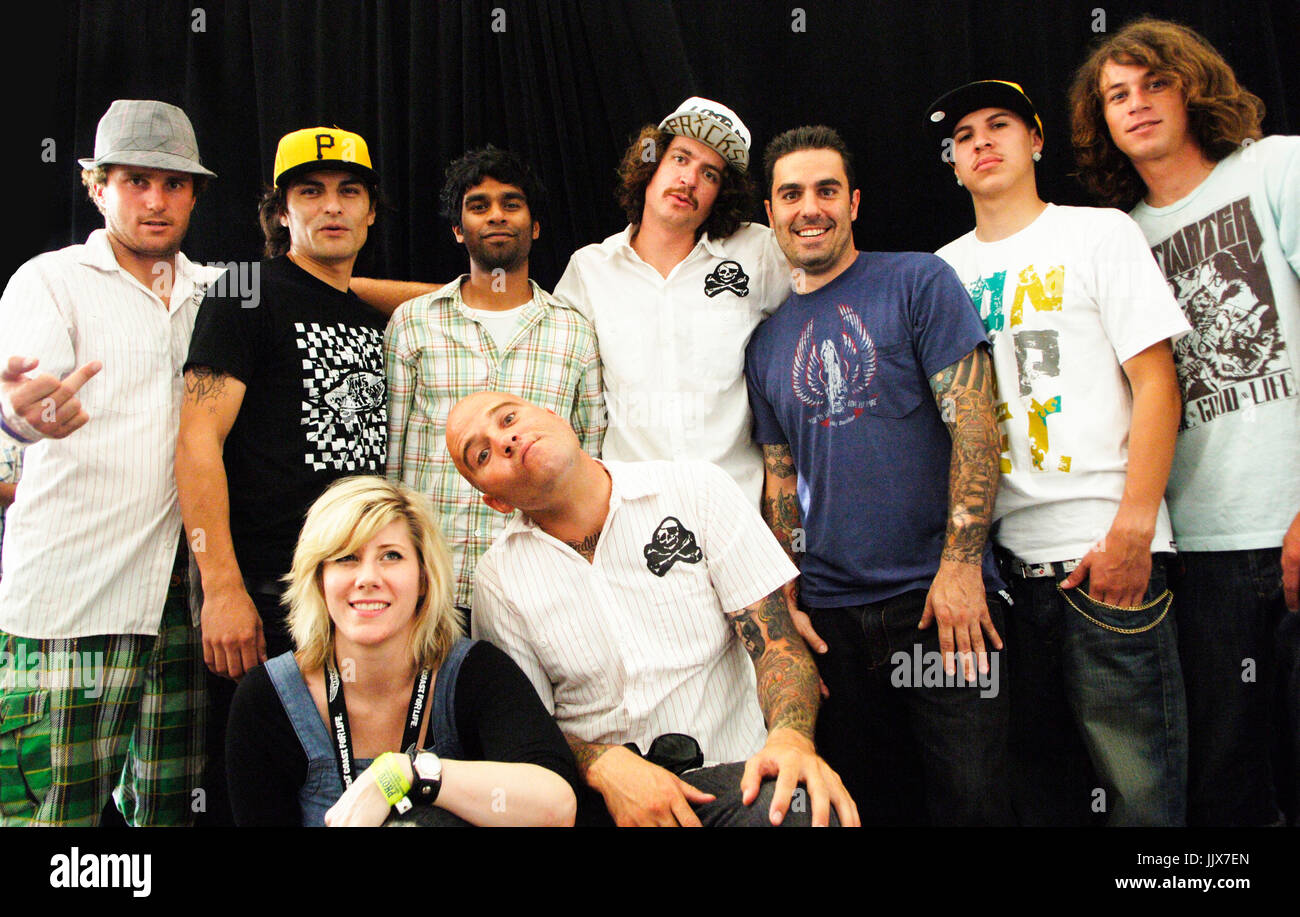 Radio personality Kat Corbett poses Pricks portrait 2007 KROQ LA ...