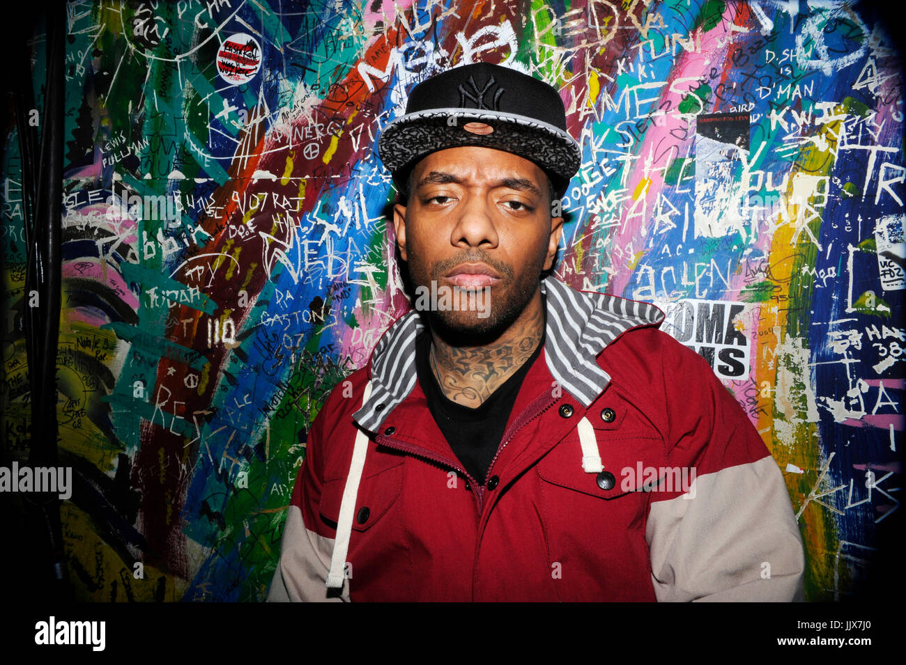 Rapper Prodigy Mobb Deep backstage portrait House Blues Sunset May 28 ...