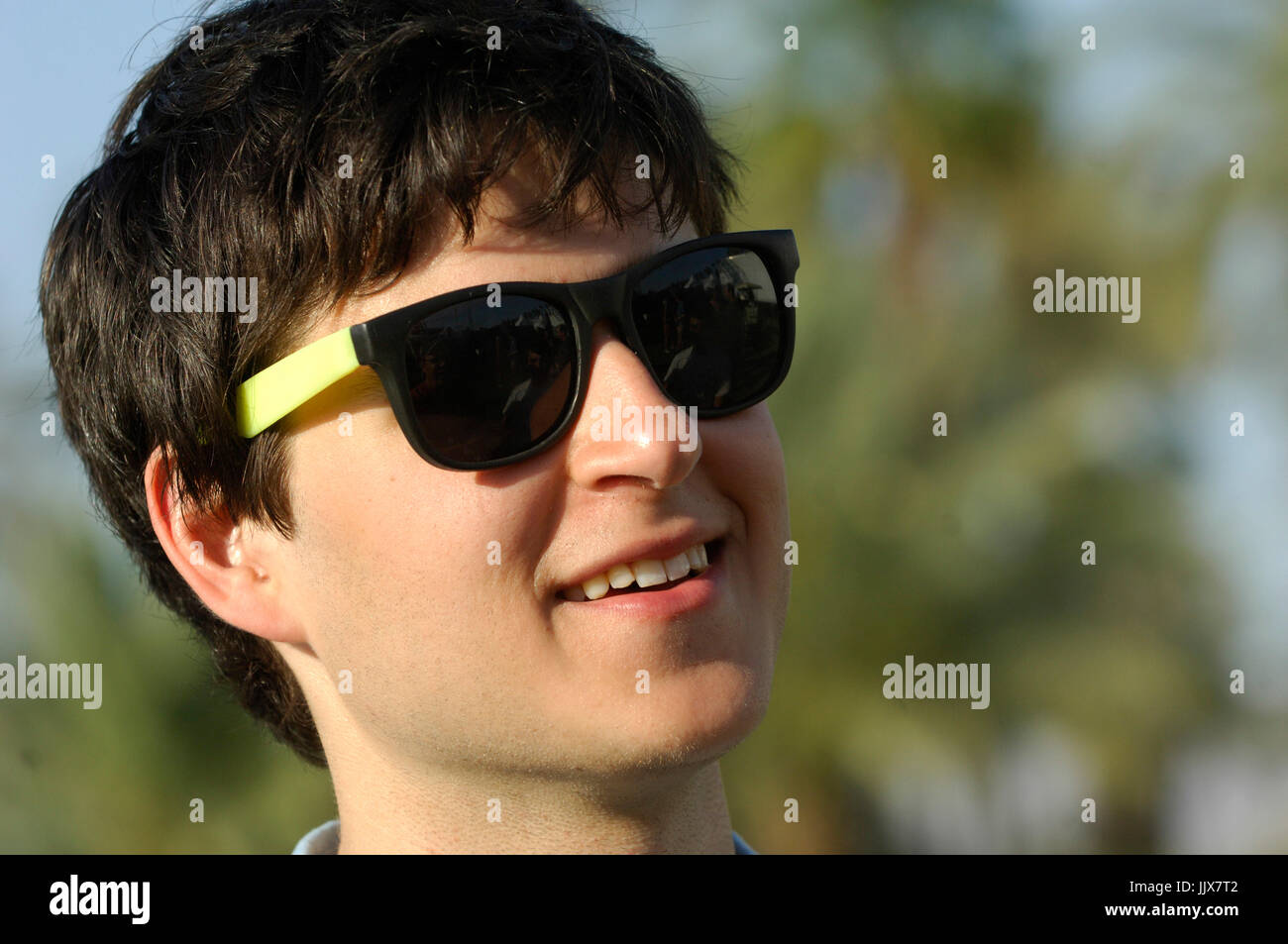 Ezra Koenig Vampire Weekend backstage 2008 Coachella festival Indio ...
