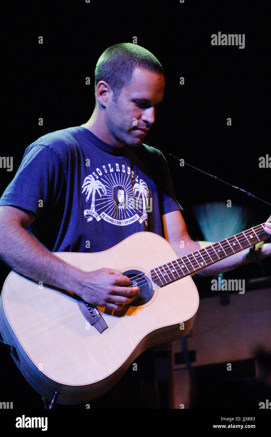 Jack Johnson performing 2008 Coachella festival Indio Stock Photo - Alamy
